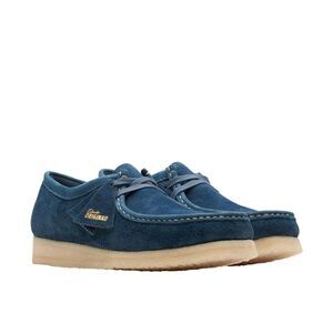 Clarks | Shoes | Clarks Mens Wallabee Blue Shoes Nwt | Poshmark